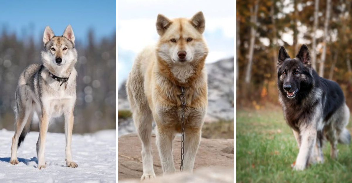 18 Ferocious Looking Dogs Who Look Like Wild Wolves But Are Sweet ...