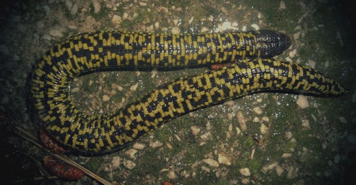 Astonishing Fossil Find Reveals a Giant Worm Lizard That Lived 50 ...