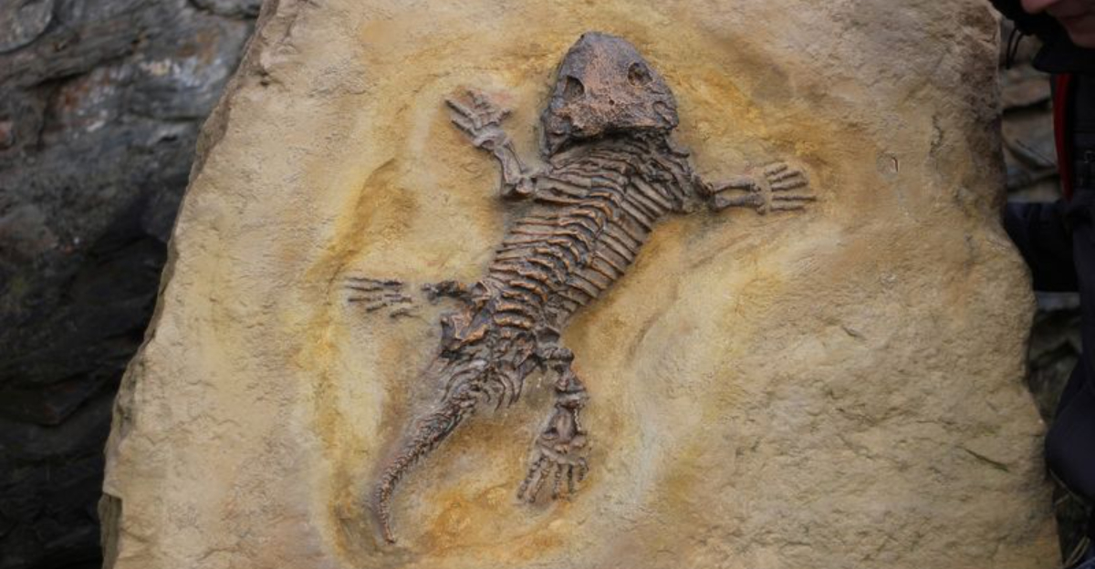 Remains of a Dog-Sized Reptile from 237 Million Years Ago Found in Stunning Discovery ...