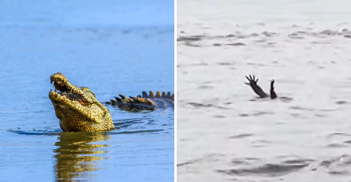 The Truth Behind the 'Drowning': Bizarre Behavior of Crocodiles Underwater - Exploring Animals