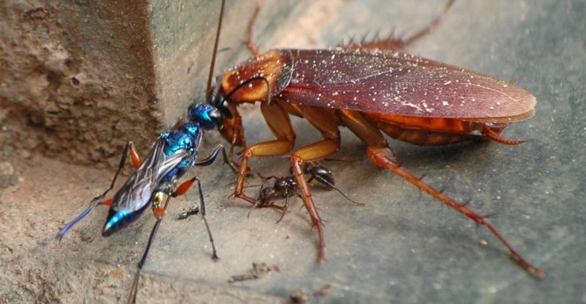 This Wasp Turns Cockroaches Into Zombies: Nature’s Mastermind Parasite ...